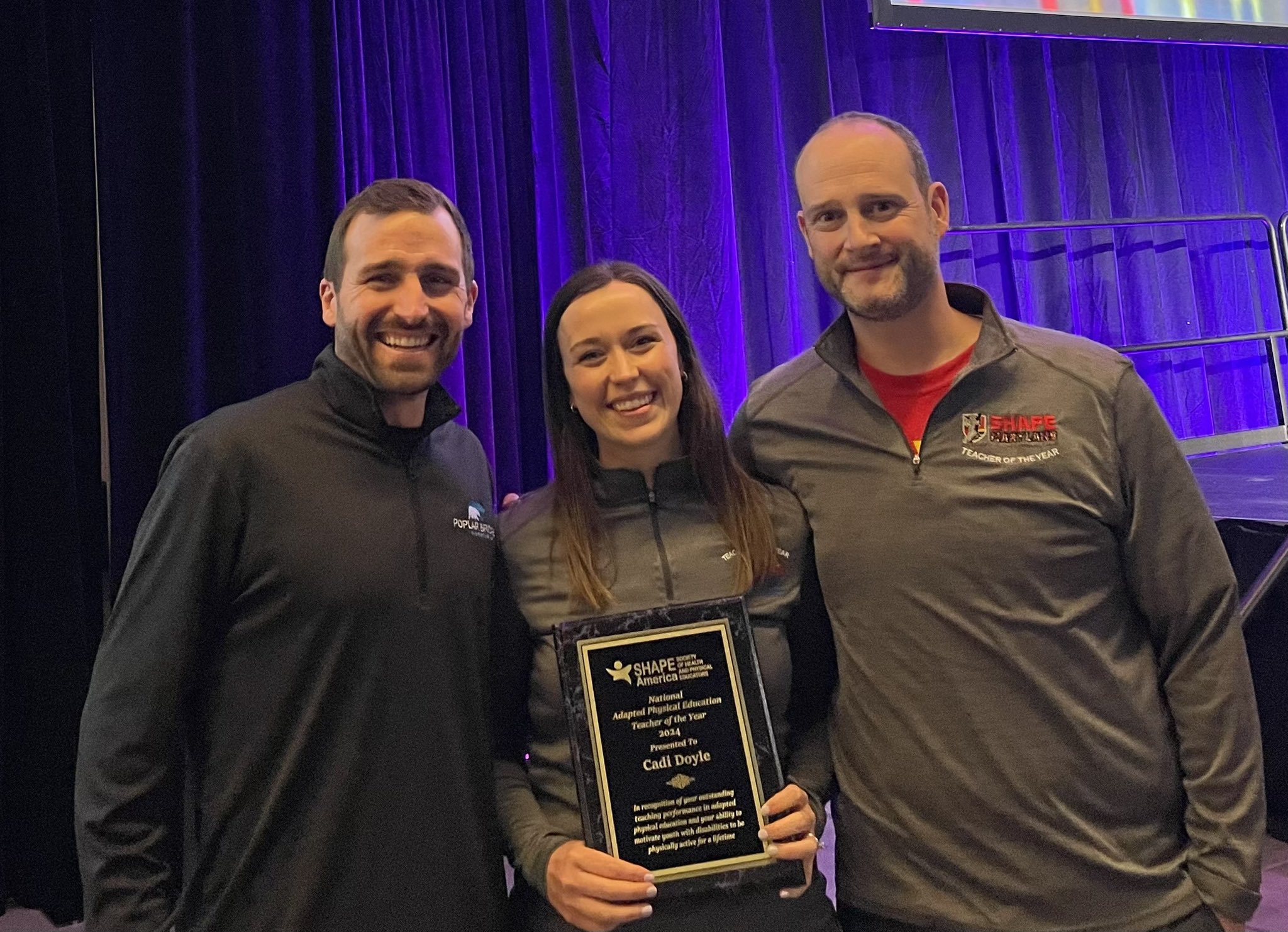 Episode 17 - SHAPE America Teachers of the Year: Cadi Doyle, Justin Lund, Jeff Watkins - JUST ...